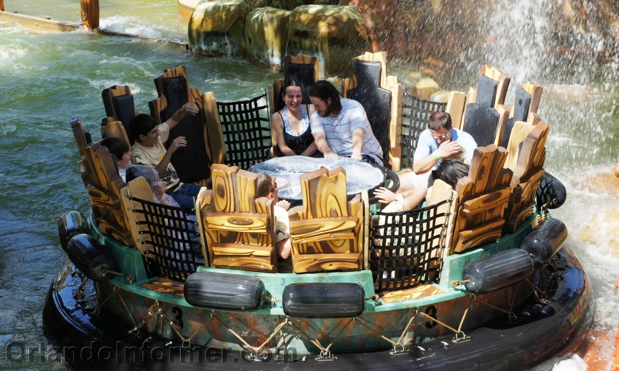 Islands of Adventure water rides: Fun in the sun at Ripsaw Falls, Bilge ...