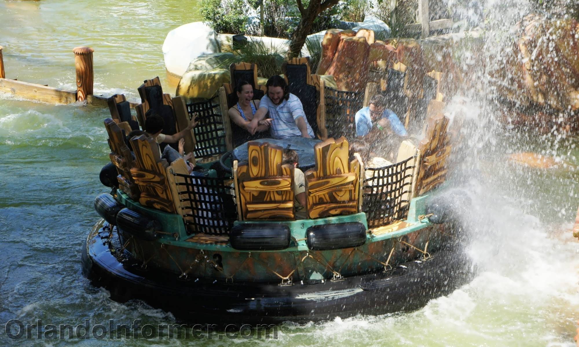 Islands of Adventure water rides: Fun in the sun at Ripsaw Falls, Bilge ...