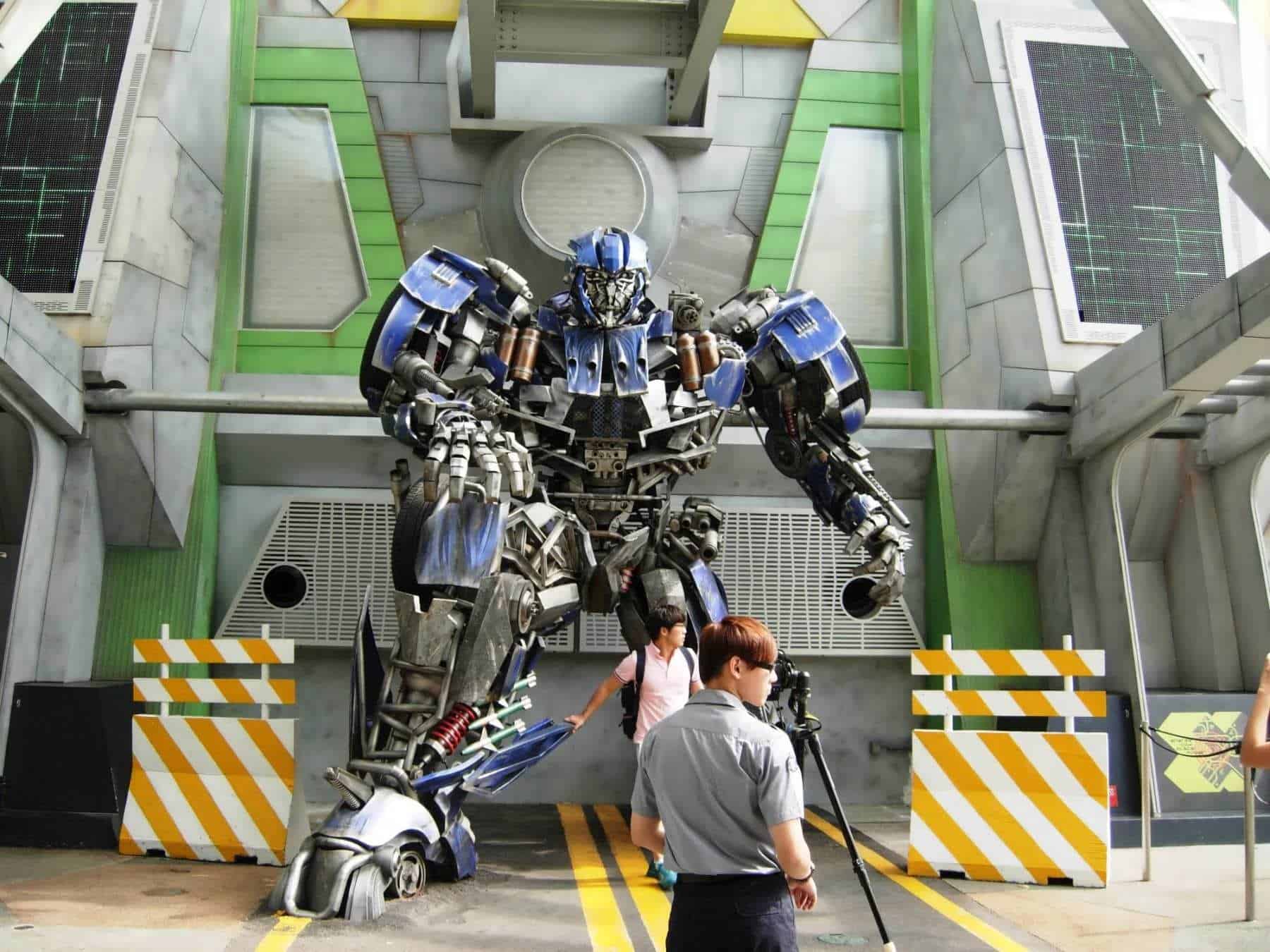 Transformers: Differences between Singapore, Hollywood, & Orlando