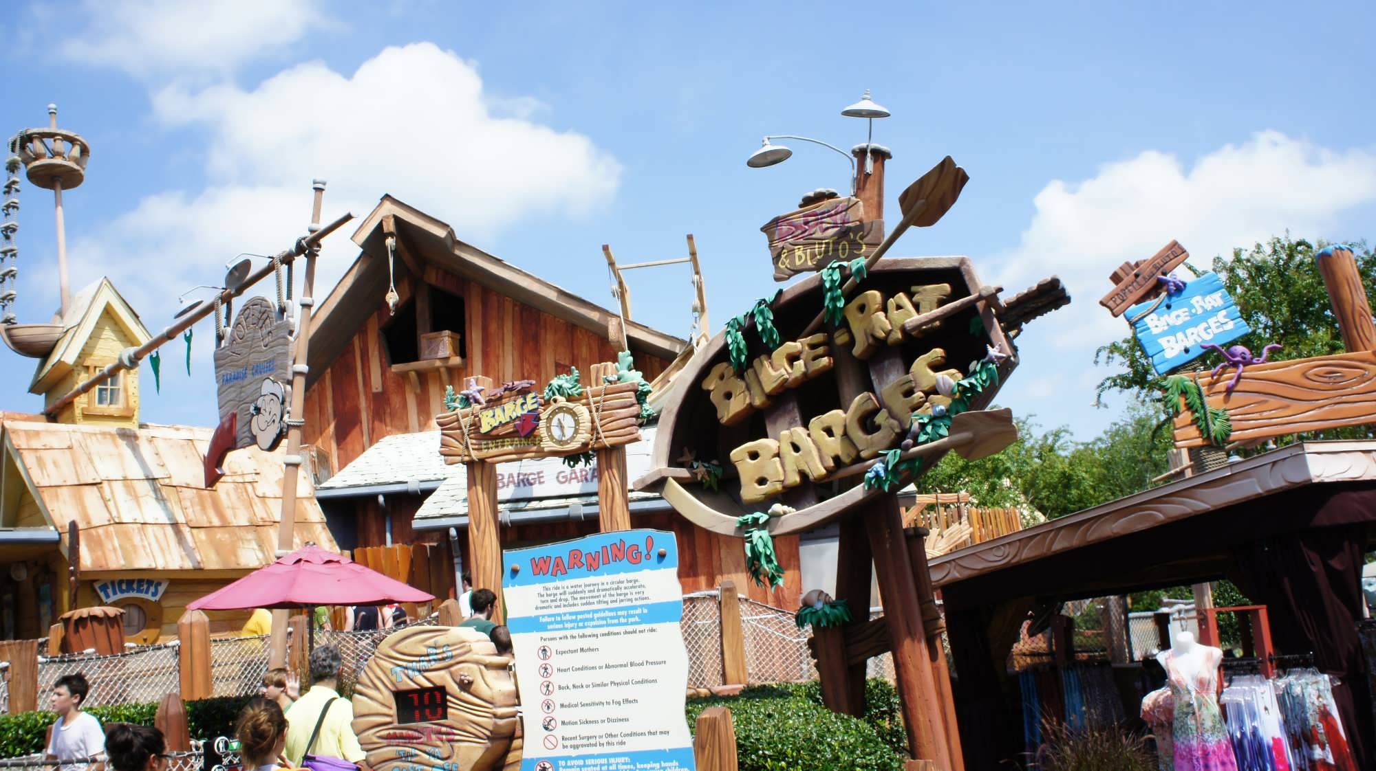 Popeye & Bluto’s Bilge-Rat Barges at Universal's Islands of Adventure