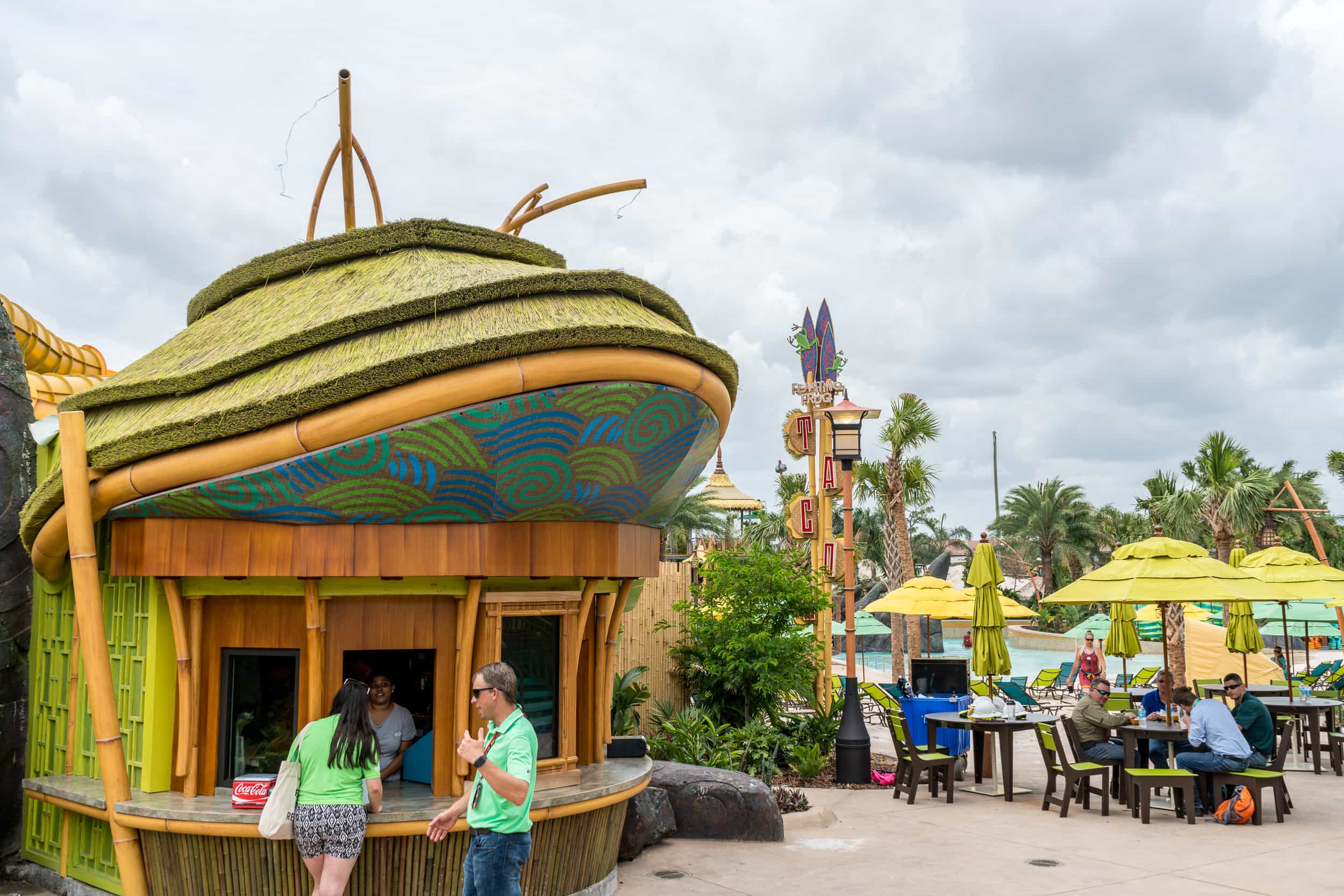 The Feasting Frog (quick-service) at Universal Volcano Bay | Orlando ...