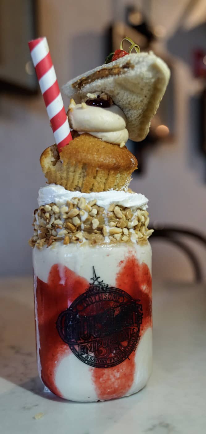 The three new milkshakes of Toothsome Chocolate Emporium