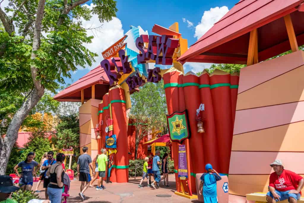 Dudley Do-Right’s Ripsaw Falls at Universal's Islands of Adventure