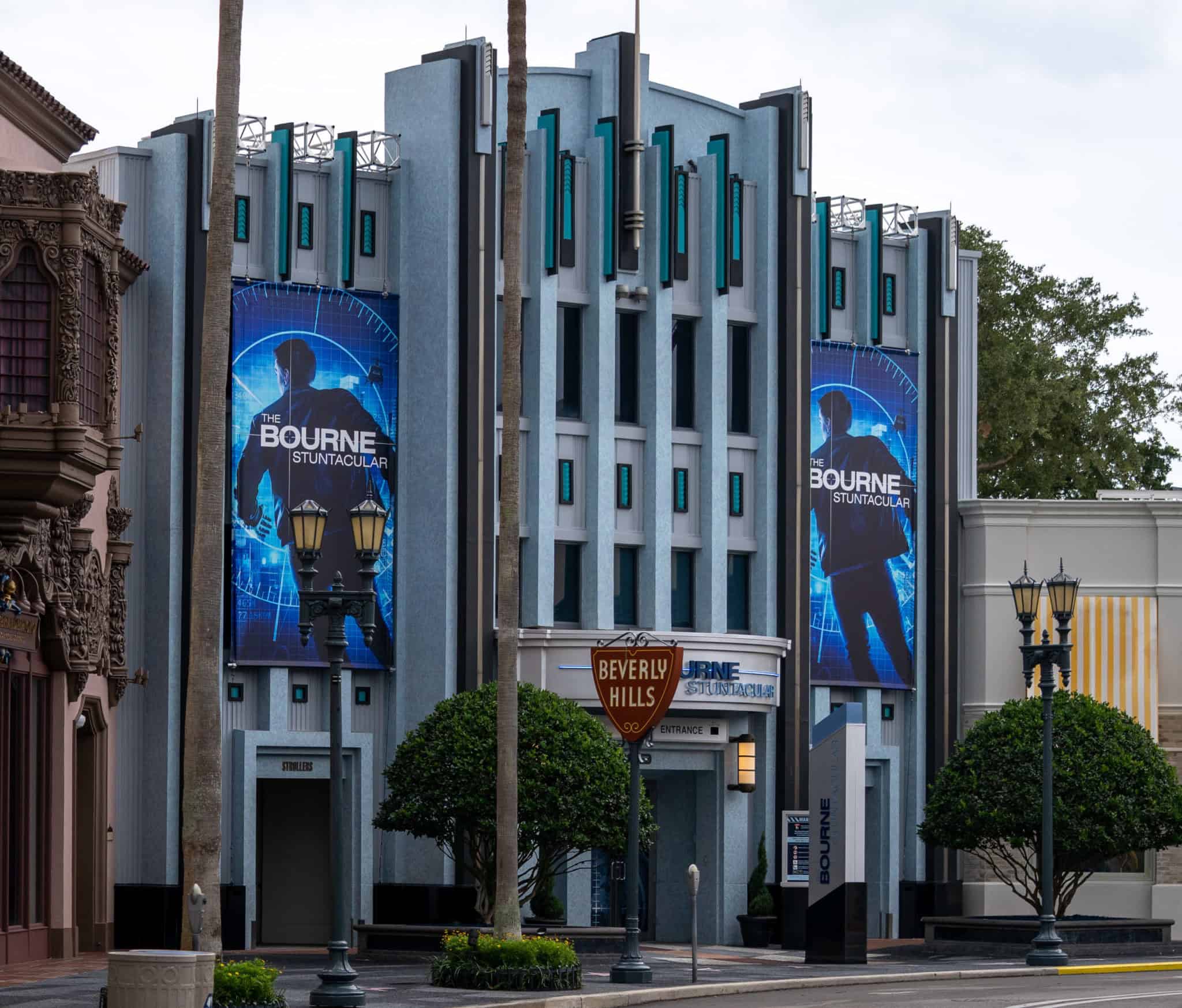 Hollywood backlot inside Universal Studios Florida