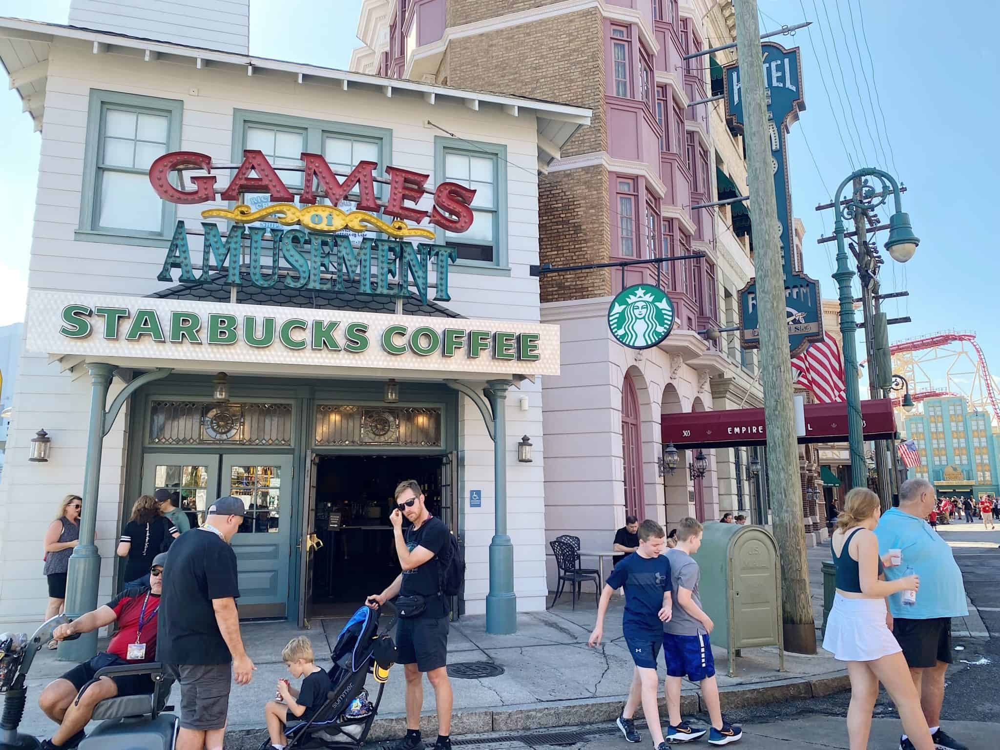 Coffee Locations at Universal Orlando Resort