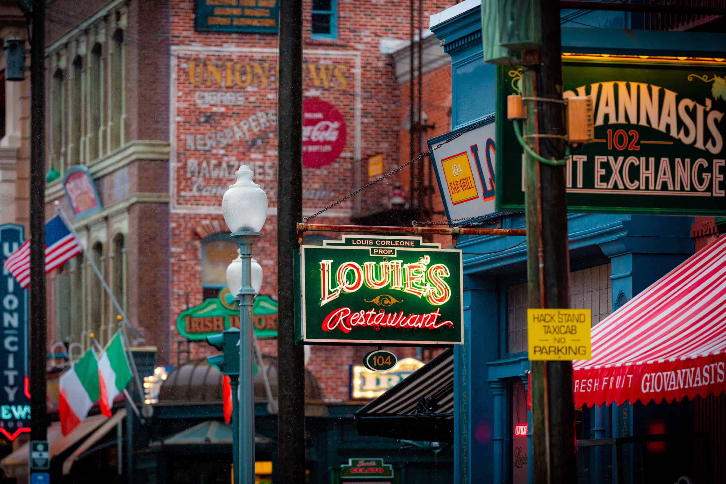 Louie’s Italian Restaurant at Universal Studios Florida