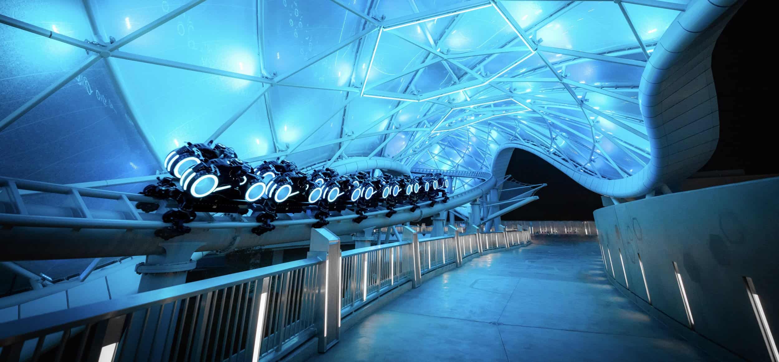 TRON Lightcycle / Run NOW OPEN