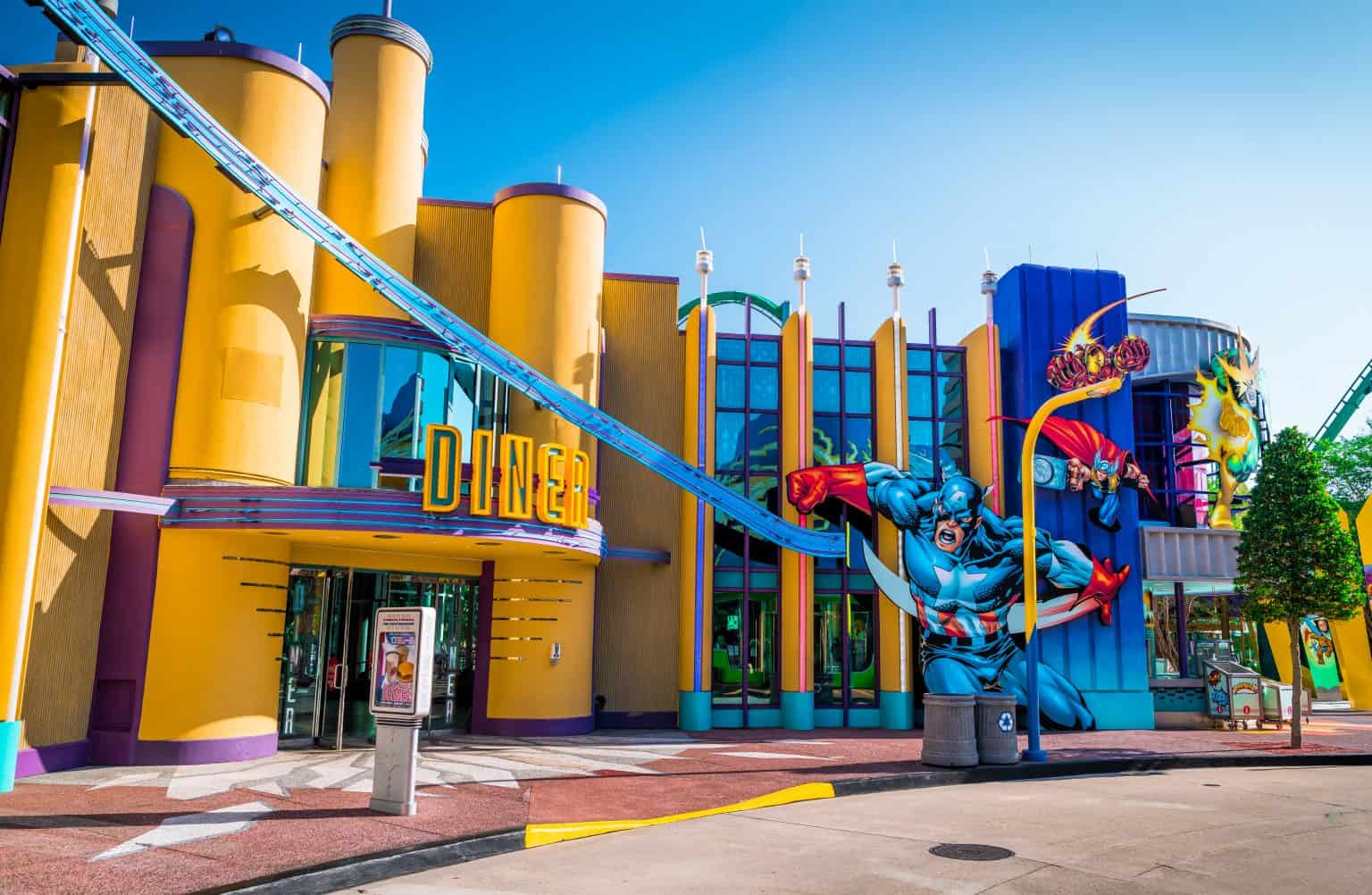 Captain America Diner (quick-service) at Universal's Islands of Adventure