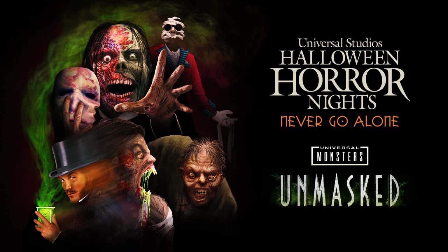 Universal Monsters: Unmasked Announced for Halloween Horror Nights 2023