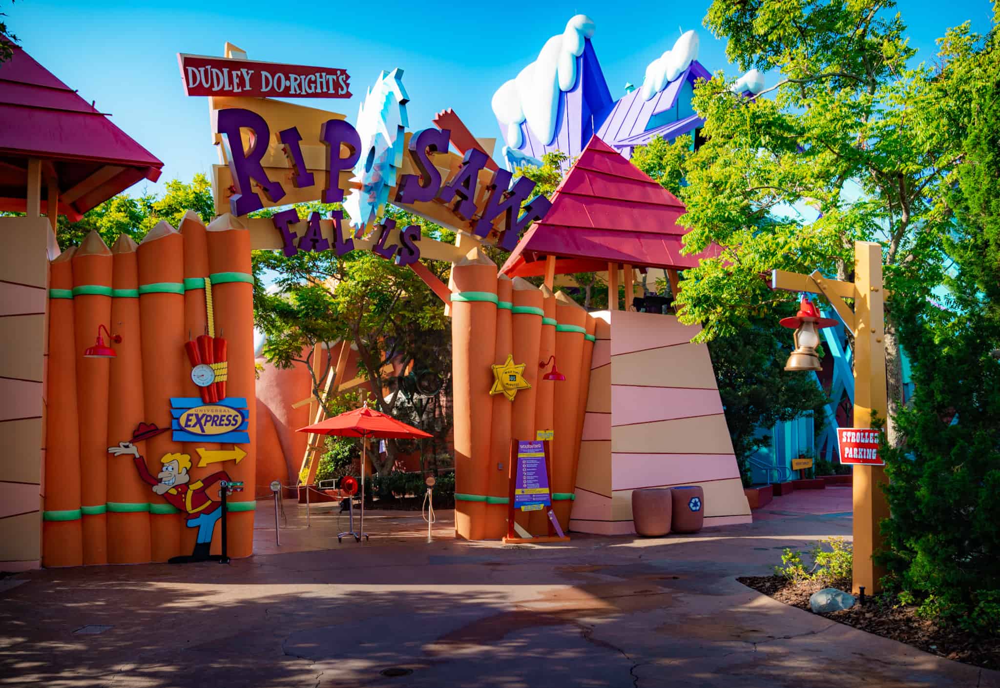 Dudley Do-Right’s Ripsaw Falls at Universal's Islands of Adventure