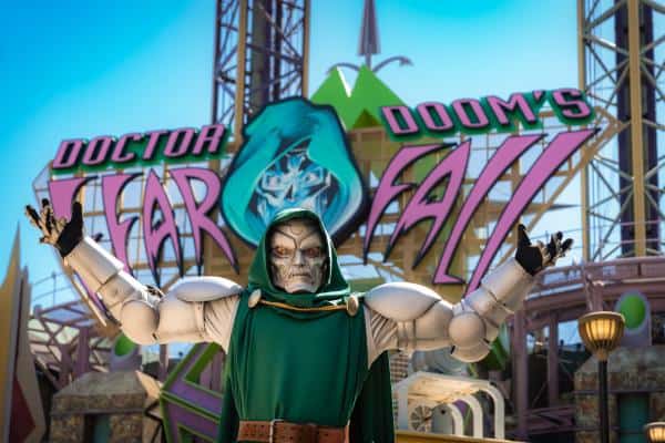 Doctor Doom's Fearfall at Universal's Islands of Adventure