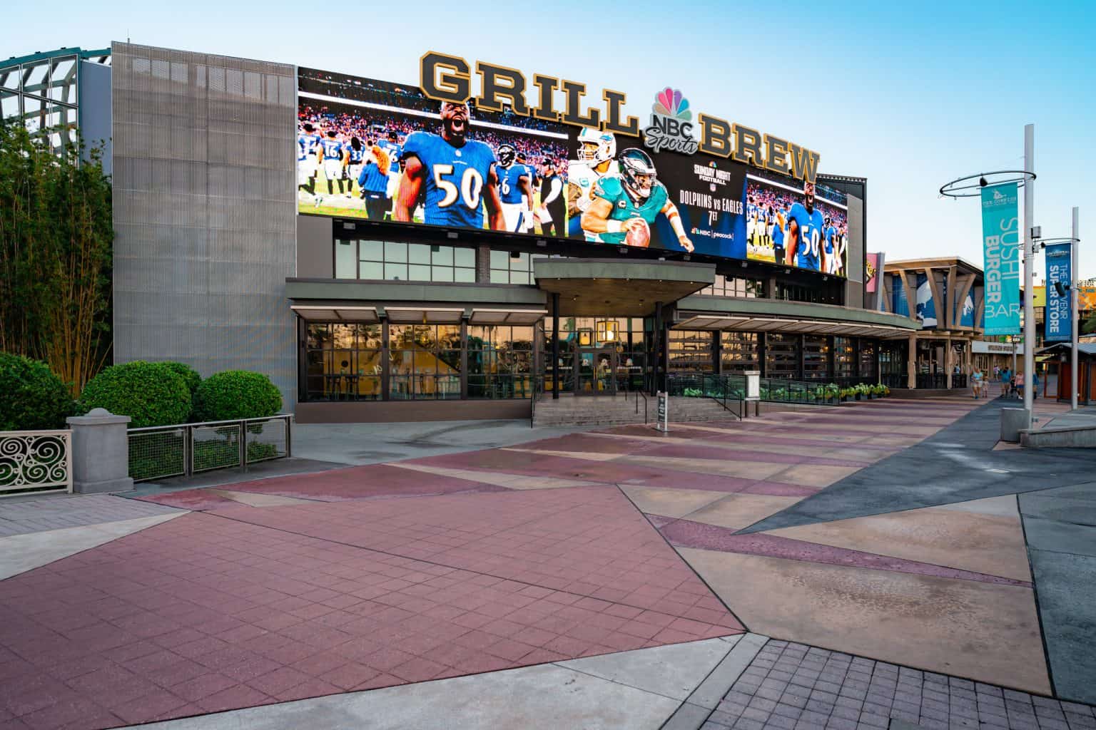 NBC Sports Grill & Brew – full menu, HD photos, and details!