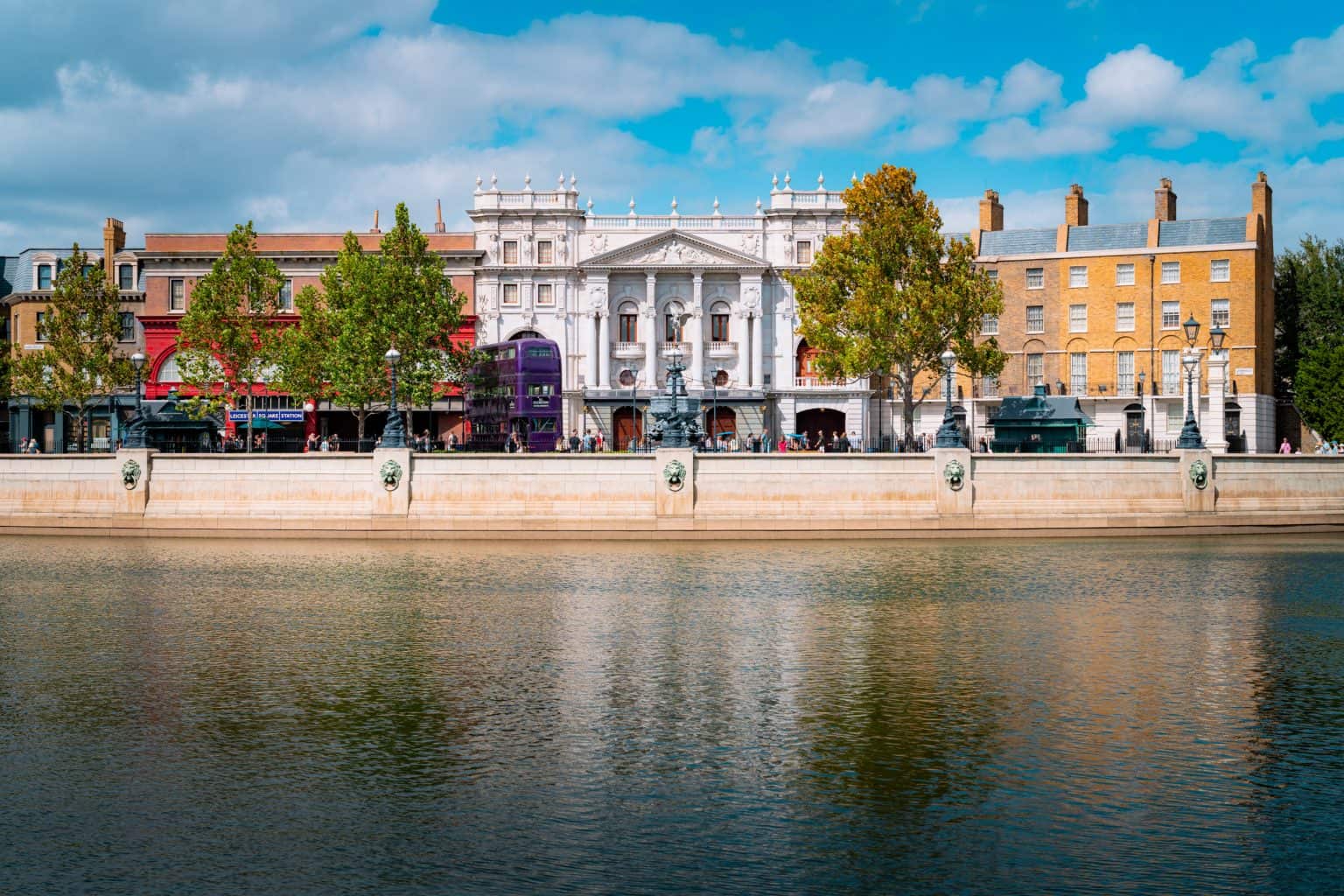 London waterfront at Universal Studios Florida