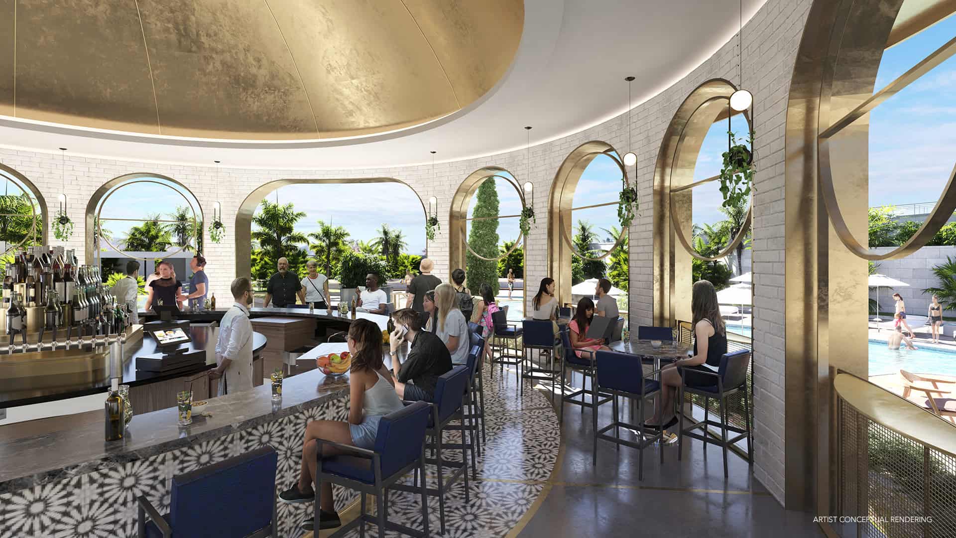Lotus Lagoon at Universal Helios Grand Hotel | Orlando Informer