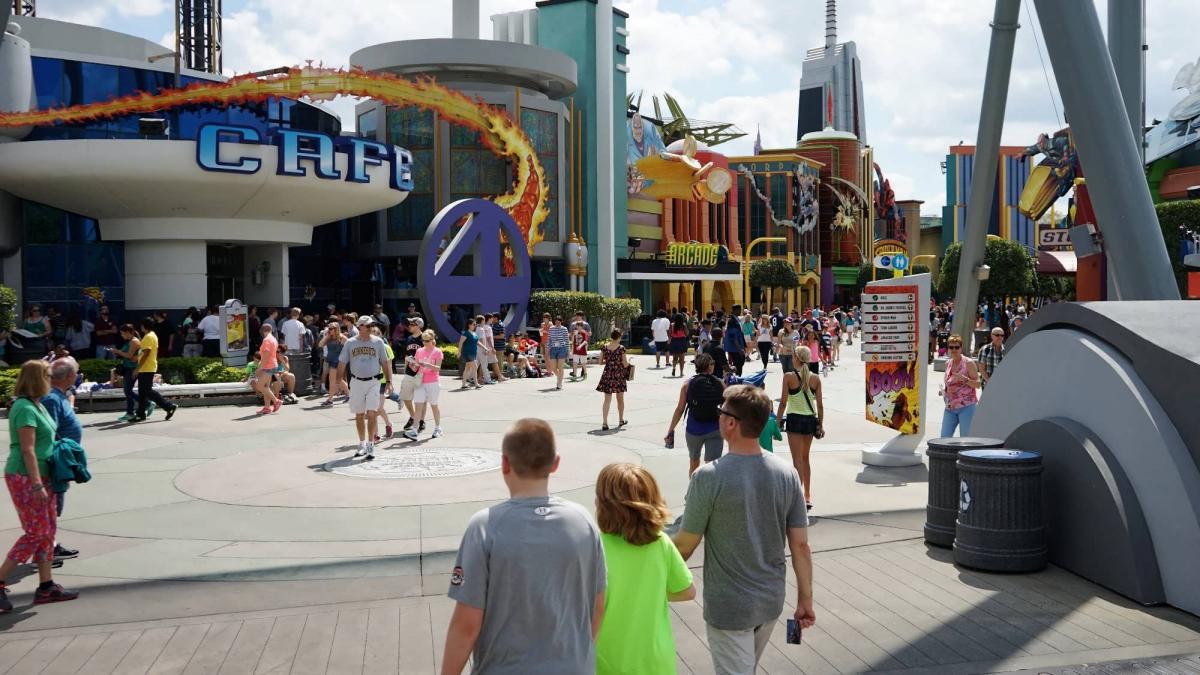 Cafe 4 (quick-service) at Universal's Islands of Adventure | Orlando ...