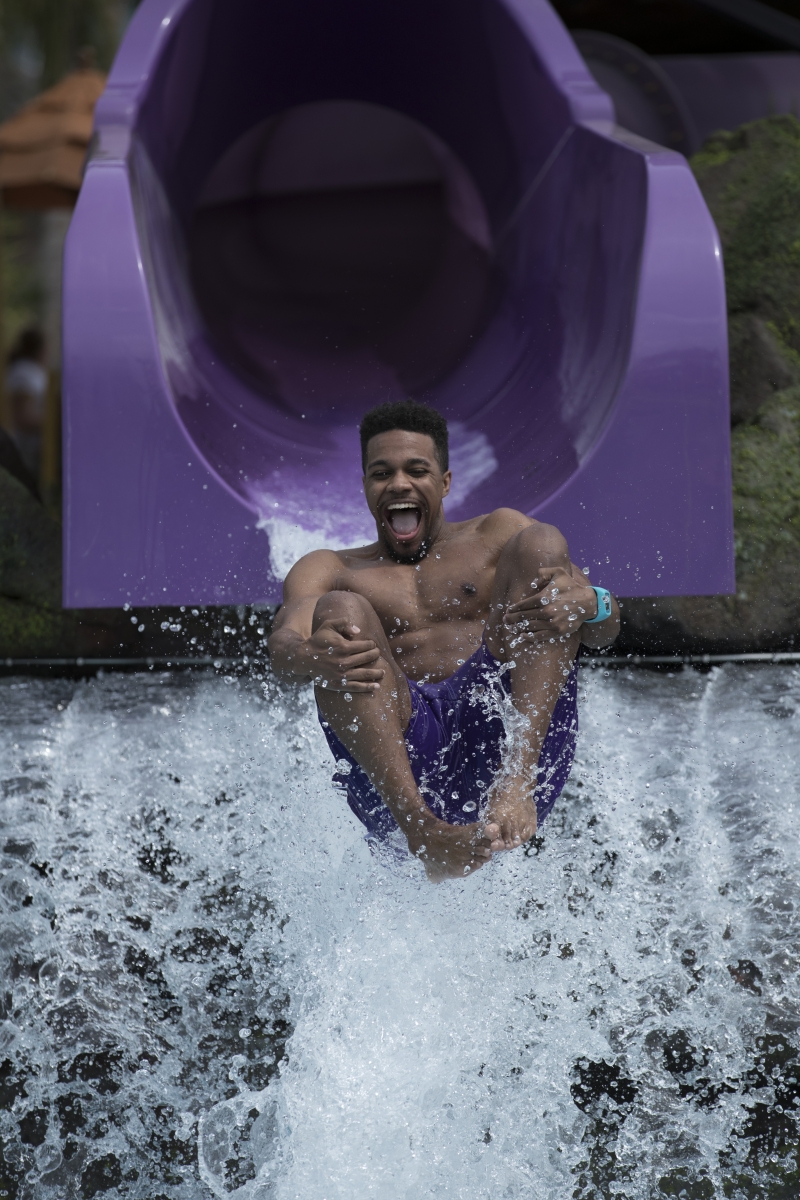 Ohyah and Ohno Drop Slides at Universal's Volcano Bay - Orlando Informer